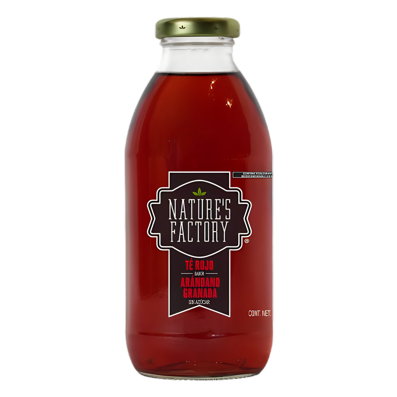 Nature’s Factory • Té Rojo Sabor Arándano Granada Sin Azúcar | 12 piezas